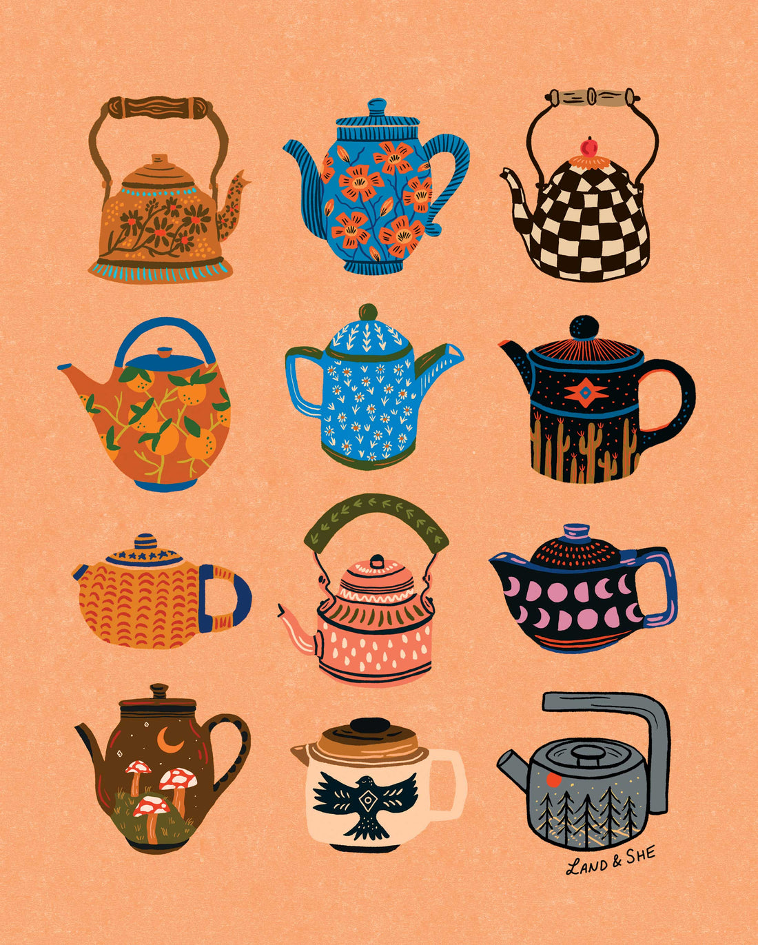 Teapots – Land & She
