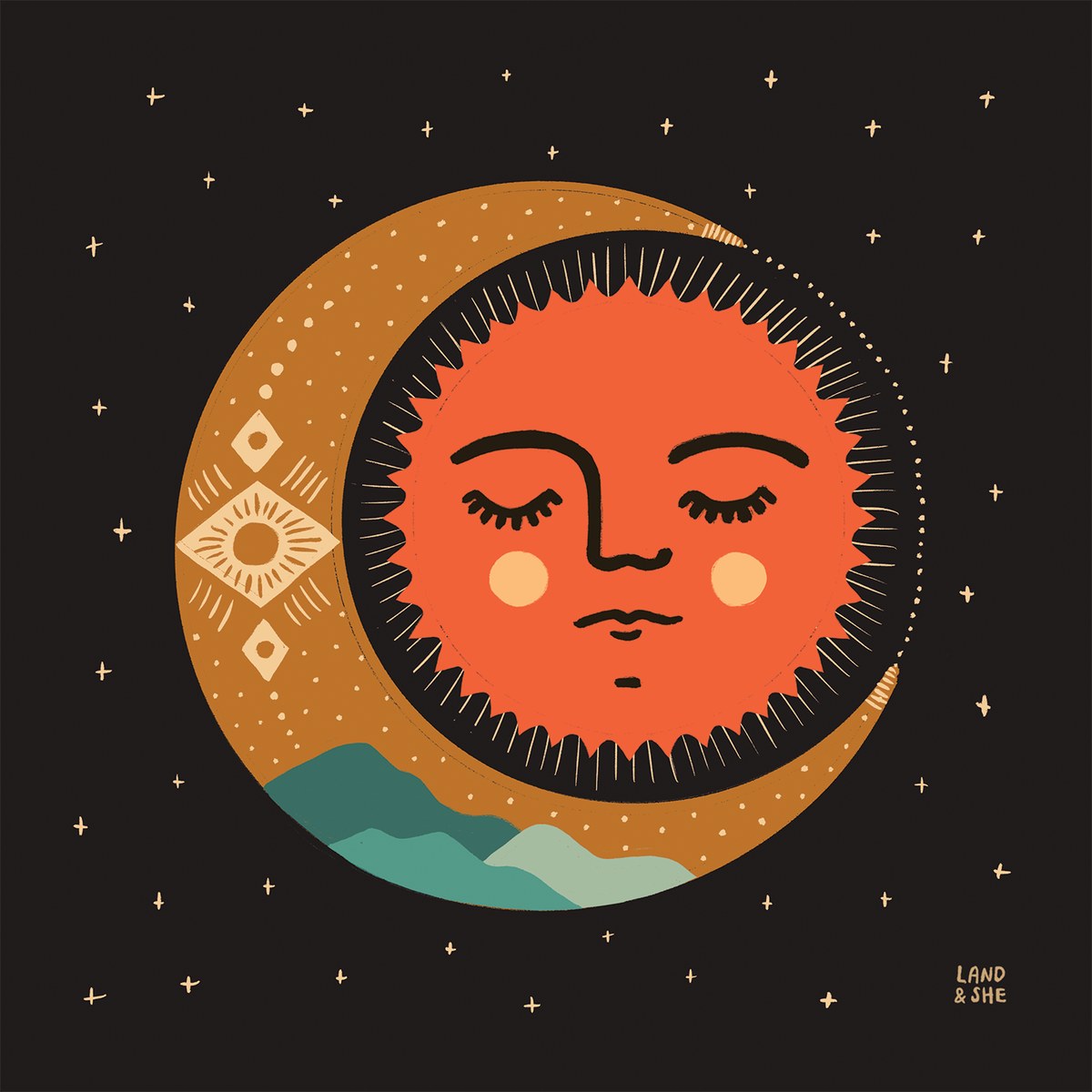 Moon Sun Harmony – Land & She